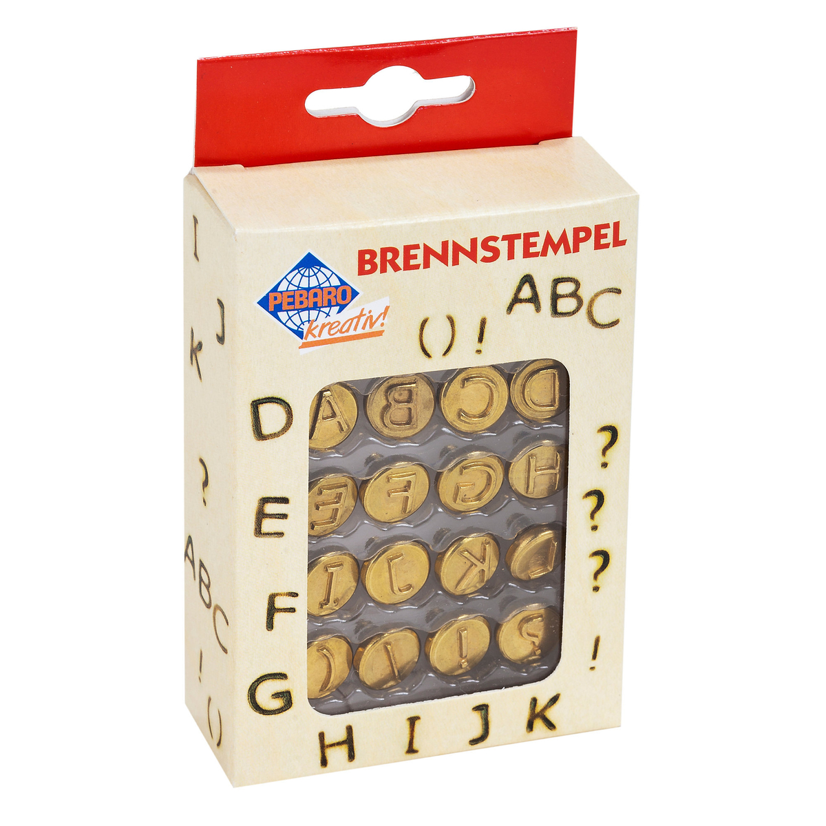 Stempler til brændepen A-L