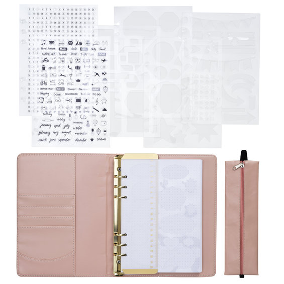 Dotted Planner A5 rosa