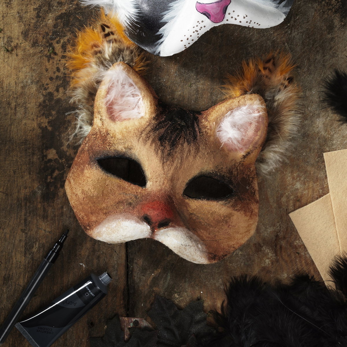 Lav en quadrobics-maske