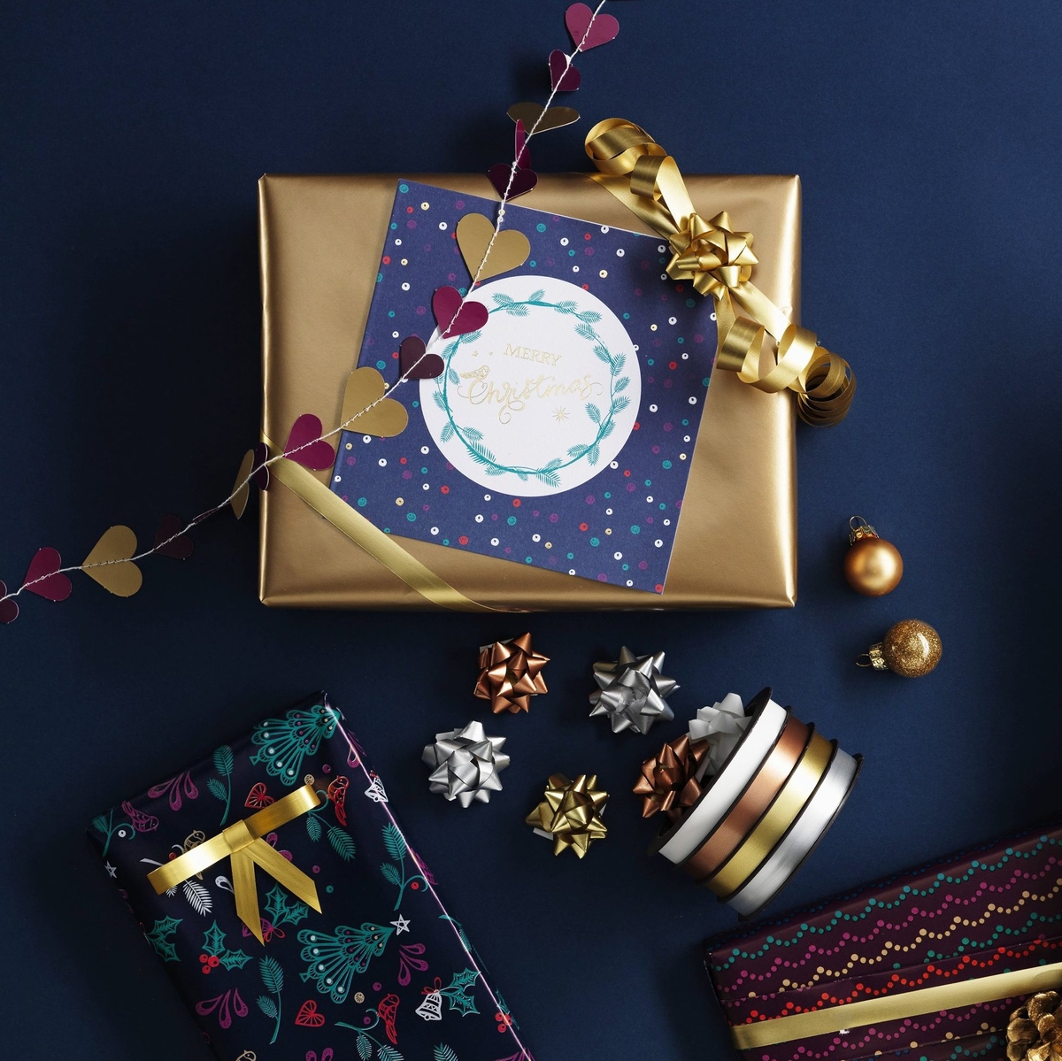 Julklapp med julkort