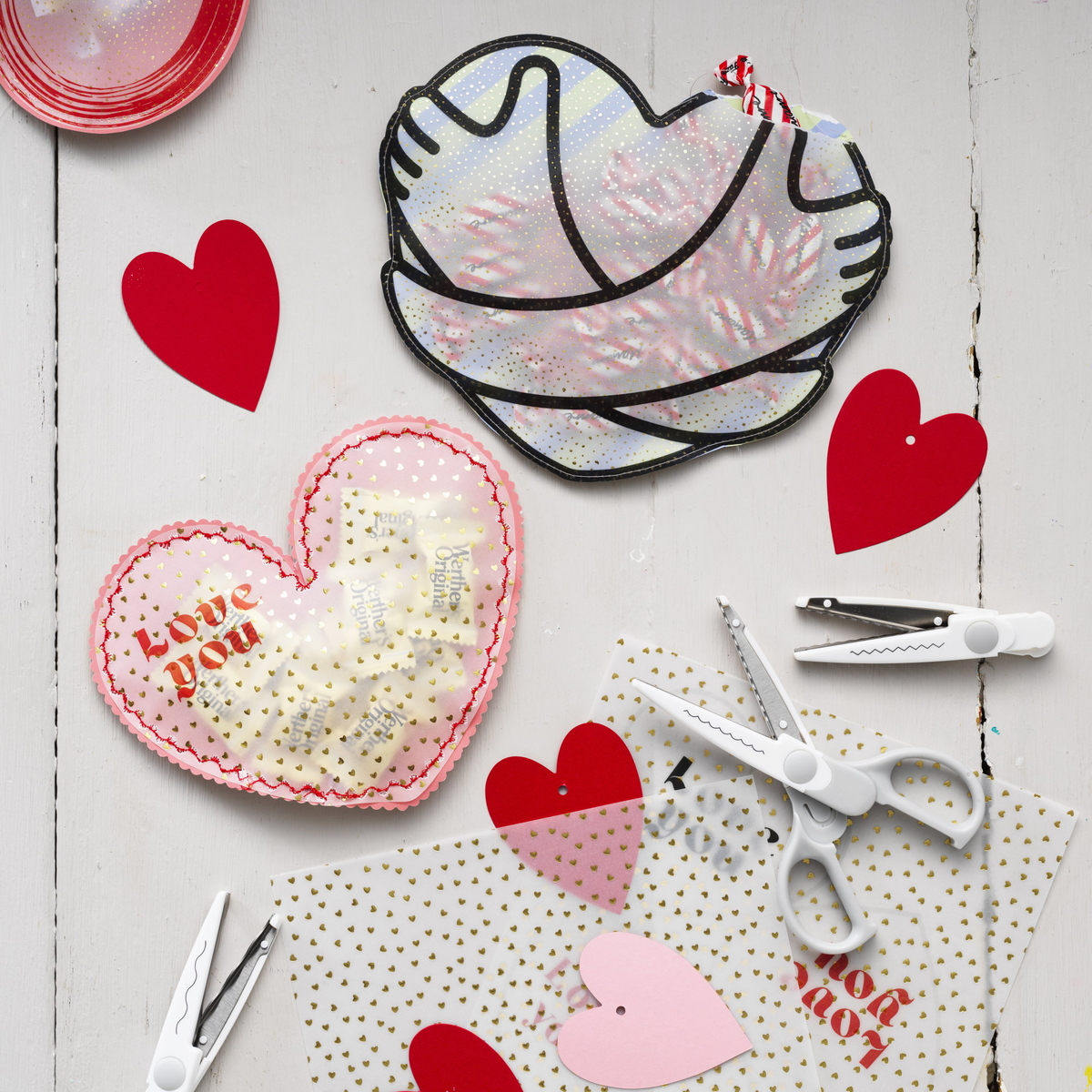 Sy et hjerte fyldt med slik